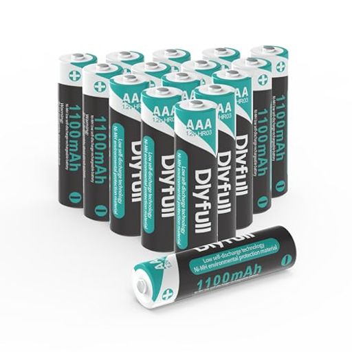 🔋【最大1100mAh!持続力が高く!】Dlyfull 単4電池は最大容量1100mAhを誇り、持続力が非常に高いです。長時間の使用にも耐えることができます。電力消費の多いデバイスや長時間使用が必要な場合に最適です。 ...