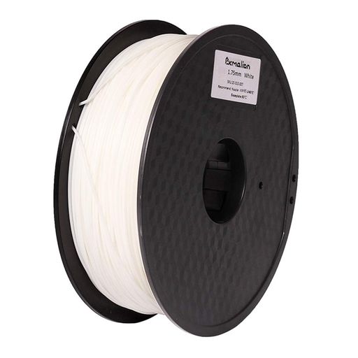 PxmalionABS3Dプリンター用フィラメントについて、素材だけの重量は1KGです。製品重量は1.4KGです。【優しいヒント】スプール寸法:幅200mm、穴径54mm、厚み63mm。 出力時の温度(≒融点)がPLA樹脂に比べ高い右向き矢...