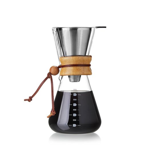 ドリップコーヒー 【優れた素材】:このコーヒードリップサーバーは耐熱ホウケイ酸ガラスで作られており、高い透明度と、熱さと冷たさへの強い耐久性を誇ります。短時間で加熱・冷却を繰り返しても割れることはなく、耐熱温度差は170度です。安心してご利...
