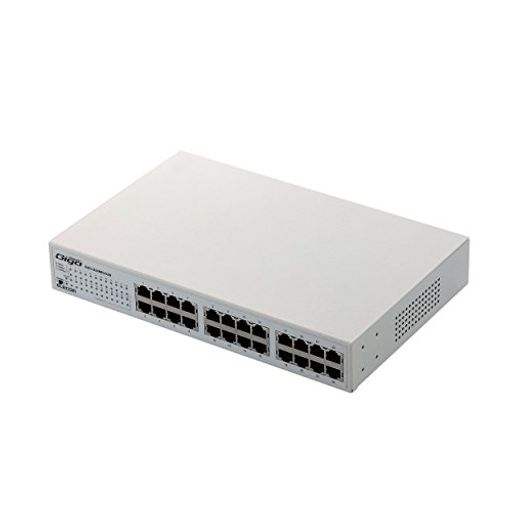 1000BASE-T対応の電源内蔵メタル筐体24ポートハブです。 省エネ法に準拠したエコ省電力タイプです。 メイン基板に高分子アルミ固体電解コンデンサを使用しています。それにより長寿命設計を実現した信頼性の高いスイッチングハブです。 ループ...