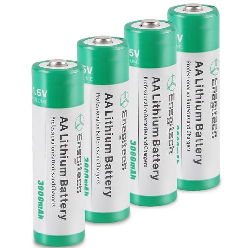[Enegitech 単3形リチウム電池] : 電圧:1.5V サイズ : 直径/14.4mm 全長/50.4mm 重量 : 15.55g (1ケ) ***リチウム乾電池は、充電式電池ではありません。 極端な温度での使用:この電池は、-40...