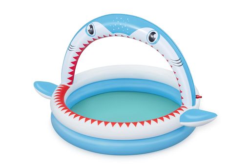 主に幼児を対象とした、シャワー付きの家庭用プール。