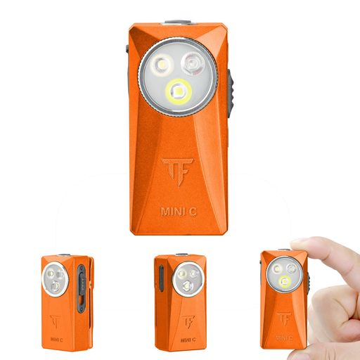 【多機能・高輝度LEDクリップライト】MINICライトは、最大輝度800ルーメンを誇るパワフルなクリップ式LEDライトです。照射距離は最大約80メートルに達し、17種類の照明モードを搭載します。日常の携帯用としてはもちろん、停電や防災時の緊...