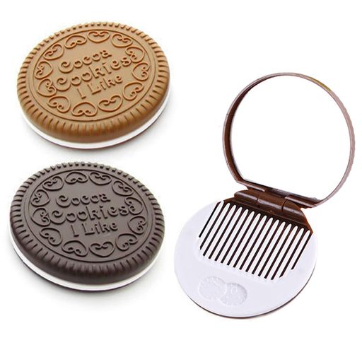 【材料】プラスチックとガラスから作られ、長持ちし、繰り返し使用でき、寿命が長い。 【かわいいセット】鏡面がはっきりしていて、メイクのニーズに対応しています。コンパクトミラーは、ほとんどのコンパクトミラーよりも視野が広く、メイクしやすいです。...