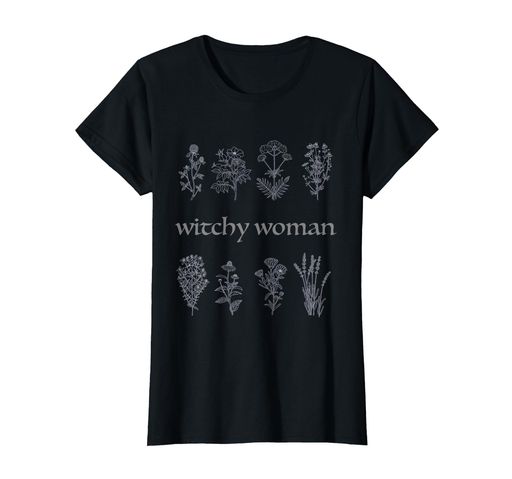 魔女の方法を誇りに思ってください。 薬用ハーブの輪郭。
