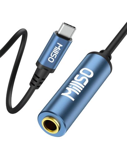 【USB C 6.35mm 変換ケーブル】USB Type-Cと6.35mm標準ジャックの変換ケーブル。ステレオ標準プラグが付いたヘッドホンをUSB-Cポートを搭載するデバイスに接続して、キレイに音で音楽、ラジオなどを楽しめます。▲ご注意:...