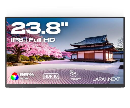 ビジネス 23.8インチのIPSパネルを搭載し、使いやすいフルHD(1920x1080)解像度に対応した大型モバイルモニターです。最大輝度250cd/m2の液晶パネルは、sRGB:100%、DCI-P3:91%の広色域に対応し、動画や写真も...