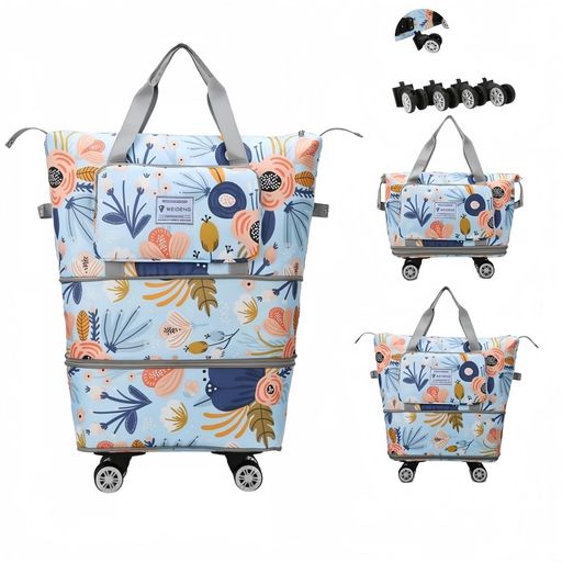 【大容量&amp;三層拡張式で荷物がすっきり収納】最大3層まで拡張可能で、荷物の量に応じて容量を自由に調整できます。通常サイズは38x22x38cmですが、拡張ごとに16cmずつ増加し、短期旅行から長期滞在まで幅広く対応。複数のポケットも搭...