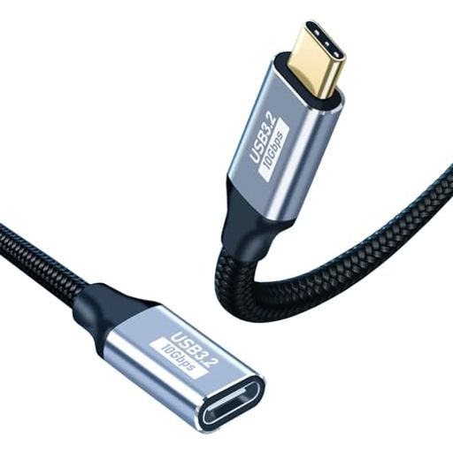 【高速データ転送】同ケーブルは最大10 Gbpsの超高速データ転送をサポートし、10 Gbpsレート機能を実現するためにフロントエンドデバイスポートが満たす必要がある条件。 【高品質材料】高品質ナイロン編み材料を用いて製造し、長持ちし、耐用...