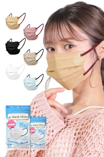【高品質素材を使用した三層構造】花粉・飛沫をしっかりガード。直接肌に触れる部分は優しい素材を使用しています。 【抜群のフィット感】ノーズワイヤーが十分な長さ入っているので、装着時に鼻に合わせてぴったり曲げられます。 【伸縮性のある耳紐】ふわ...