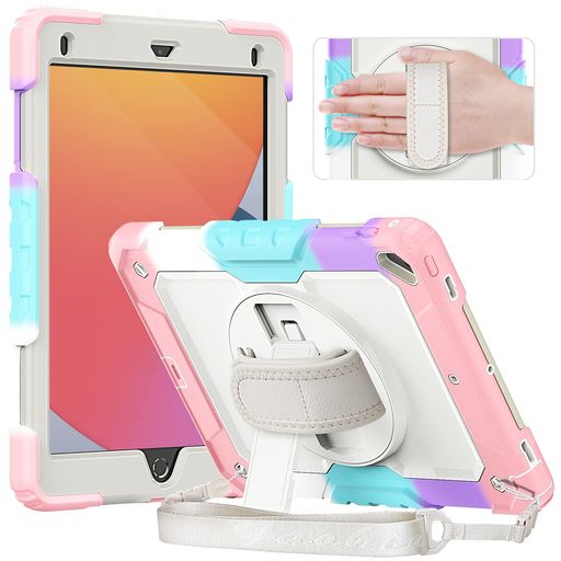 1.対応機種:本品はiPad 第6世代/ 第5世代/ Air2 /Pro 9.7 インチ 専用ケースです。対応モデル:A1893/ A1954/ A1823/ A1822(iPad 第6/5世代 2018/2017)、A1566/ A156...
