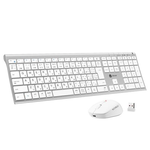【デュアルモード&amp;マルチペアリング】2.4GHz接続(USBレシーバーを差し込むだけ)とBluetooth接続に対応したデュアルモードを採用しました。PC・タブレット・スマホなど、最大3台のデバイスとペアリングでき、ワンタッチで瞬時...