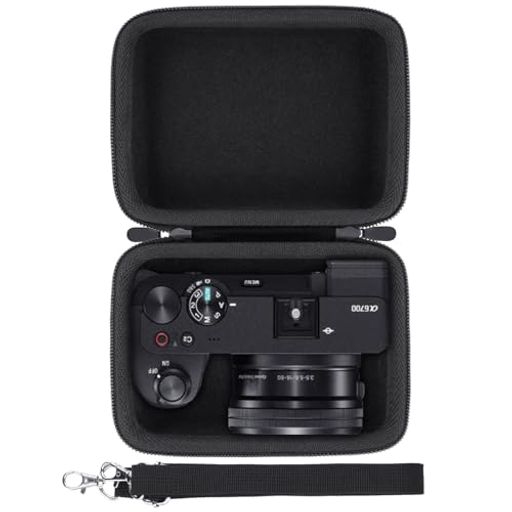 【合理的な保管】Aenllosi 収納ケースは、SONY ミラーレス一眼カメラ α6400/α6700のために特別に設計されており、ソニー SONY ミラーレス一眼カメラ α6400/α6700の付属品(16-50mmレンズ SELP165...