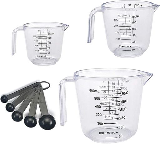 1.「あなたは何を得ましたか?」3カップあります。大:2 1/2カップ(600 ml)(20オンス)、中:1 1/2カップ(300 ml)(12オンス)、小:3/4カップ(150 ml)(6オンス) 2.【食品レベルの計量カップ】私たちの計...