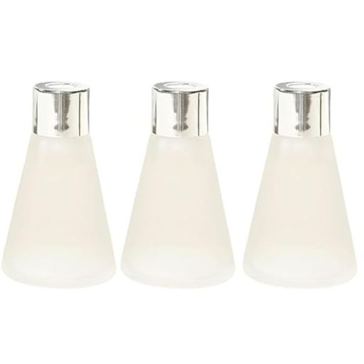 【リードディフューザーボトル3本セット】:お好みのアロマオイルとスティックを挿して、香りを楽しむためのリードディフューザーボトル3本セットです。 【おしゃれな半透明ガラス製】:家庭はもちろん、会社、事務所、飲食店、美容室、店舗など様々な場所...