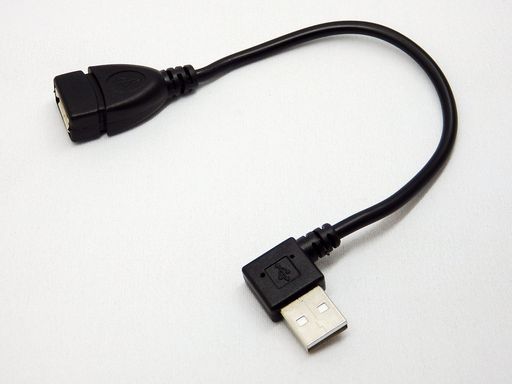 対応機種 : アクオス、ブラビア、レグザ、PS3他 USB A(メス) - A(オス)右向きL字型 ケーブル長 : 20 cm