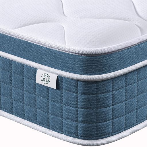 高反発耐久性体圧分散底付き感無し並行配列静音性通気性厚み20cm 🛌【ポケットコイルマットレス】ーつ一つのコイルが不織布の袋に包まれて独立しているポケットコイルマットレスはそれぞれのコイルスプリングが独立して動くため、体の重...