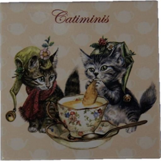 サイズ:約6.5x6.5(cm) 材質:磁石 生産国:フランス エスプリの効いた登場人(猫?)物にも注目です。 お土産大定番のマグネットはちょっとしたプレゼントとしても喜ばれます。