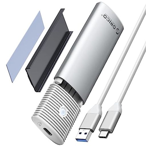 【10Gbps高速M.2 NVME SATA SSD ケース】NVMe SSDを使用する場合、伝送速度は10Gbps、読み書き速度は1000MB/sです。 M.2 SATA SSDを使用する場合、転送速度は5Gbps、読み書き速度は400M...