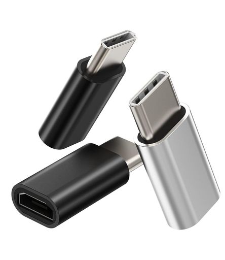 YCJ-uk-020 Micro USBメス to USB-Cオス充電アダプター(3個パック) Pixel 5XL 対応Samsung Galaxy Note S22 S21 S10 Ultra Z Flip S9 Plus 対応iPad ...