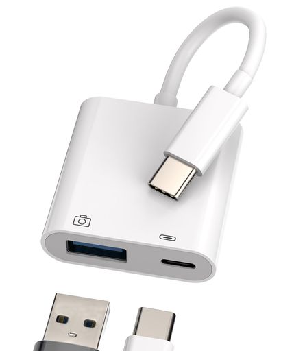 【高速転送、充電】USB CからUSBアダプタを使用すると、標準のUSB A対応デバイスや周辺機器(例:カードリーダー、USBフラッシュドライブ、キーボード、マウスなど)を接続できます。OTG対応デバイスおよびUSB Cポートを持つデバイス...
