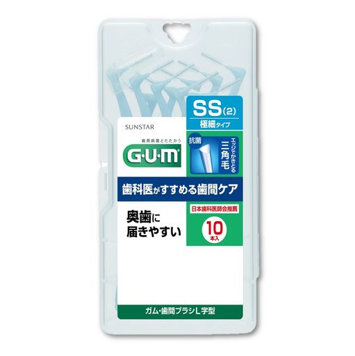 商品サイズ(幅x奥行x高さ): 内容量:10P ブラント名:GUM(ガム) メーカー名:サンスター 商品の重量:0.05199946922047544kilograms