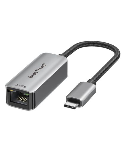 USB-C/Thunderboltデバイス向けの安定した有線接続 2.5 Gbps 超高速イーサネット通信: ノートパソコン、i-Pad、iPhone を、この 2.5G USB-C 有線LANアダプターでアップグレード — 標準のギガビッ...