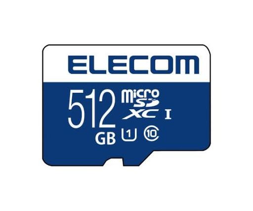 万が一の時でも無償でデータを復旧! 1年間の保証期間内に1回限り無償でデータ復旧サービスを利用できるmicroSDXCメモリカードです。 容量:512GB 規格:microSDXC 質量:約0.4g