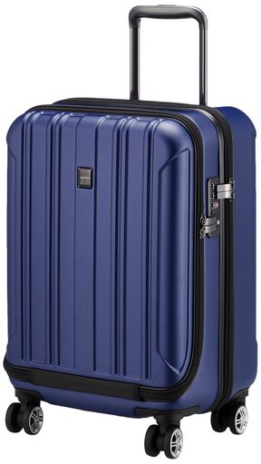 キズが目立たないシボ加工 フロントオープン機能で取り出しやすい! 容量:約36L 総外寸:53cmx35cmx25cm