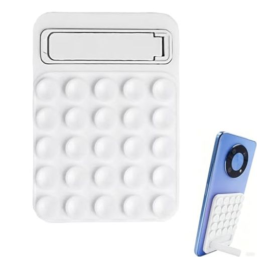 【高品質シリコン素材】: BLOOPICのシリコン吸盤電話マウントケースは、柔軟で耐久性の高いシリコン素材を使用。接着剤不要・粘着不要で跡が残らないため、壁や鏡にも安心して使えるスマホ吸盤スタンドです。穴あけ不要で簡単に設置できる便利な吸盤...