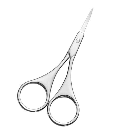 ブレードの先端がカーブしており鼻の内壁に沿ってカットできます! ブレードの先が若干尖っており細かな部分にもブレード先がよく届きます! 全体に高級感のあるマット仕上げで滑りにくくなっている。 素材:ステンレス製の鼻毛ハサミです。厳選された良質...