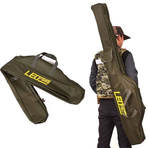 高品質のオックスフォード布で作られています。高耐水性、耐用性、耐久性、耐圧性があります外部の衝撃から竿をしっかりと保護。 大容量で1mサイズはタモの網を付けたまま差し込んで、ケースを背負って場所移動という荒業が可能です!! 手提げも肩掛けも...