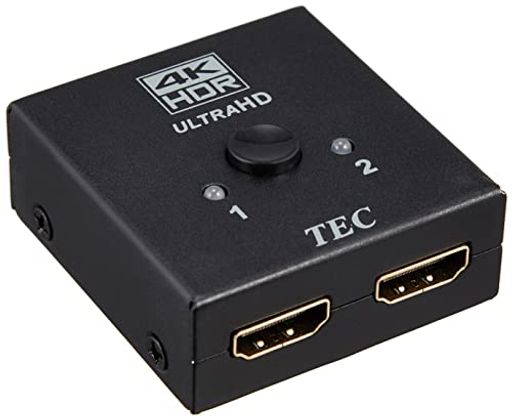 2通りの接続方法に対応する。HDMI切替器。4K60fps HDRの伝送をサポート。 一つの出力機器を2つのディスプレイ機器いずれかに切替出力、または、一つのディスプレイ機器に2台の機器のいずれかを切替出力します。 ※ 2台のディスプレイを...