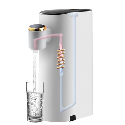 3秒で使える:約3秒でお湯が出てくるフラッシュウォーマーは、お茶やインスタントコーヒーをすぐにお楽しみいただけます。サッと給湯できるので、リフレッシュタイムや仕事の合間などの「ひとやすみ」に最適です 温度調節:5段階の温度調節が可能「25°...