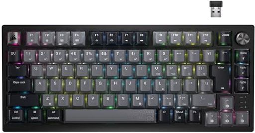 スキルとスタイルが一つに:自分のスタイルにマッチして、プレイにアクセントを付け加え るゲーミングキーボードで勝利をつかみ取る。省スペースの 75% のキーボード レイアウトで、 広範囲にマウスを動かせます。 CORSAIR MLX Red ...
