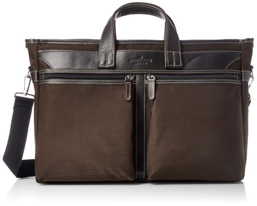 タテ29cmxヨコ41cmxマチ10cm ポケットの数:5(外側2/内側3) 重量:700g 持ち手の全長:30cm ショルダーストラップ付き(全長133cm)