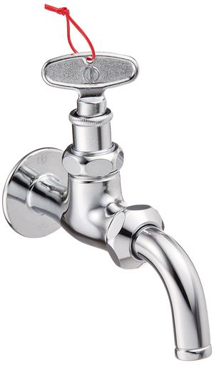 カクダイ共用万能ホーム水栓かぎ式137015B