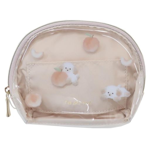 サイズ:約140x100x35mm 素材:PVC/PU合皮/ポリエステル/亜鉛合金 大人気シリーズ【moime/モイミー】こちらは人気アイテム【ポケットティッシュ入れ付きミニポーチ】ポケットティッシュと一緒にコスメや小物を持ち運べる。■サイ...