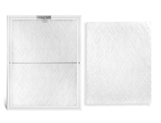 サイズ:29.7x40x0.7 (取付枠+交換フィルター)x1セット(完成品)[横297x縦400x厚7mm]+交換用フィルター1枚[横291x縦394x厚10mm] 質材:交換フィルター:ガラス長繊維、有機バインダー、特殊難燃剤;専用枠:...