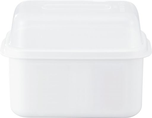 サイズ:270x165x195(h)mm 本体重量:2821g 本体・重石j本体:ポリエチレン 蓋:ポリプロピレン 重石内容物:コンクリート 原産国:日本 容量:4.1L重石付き 付属品: ミニレシピ