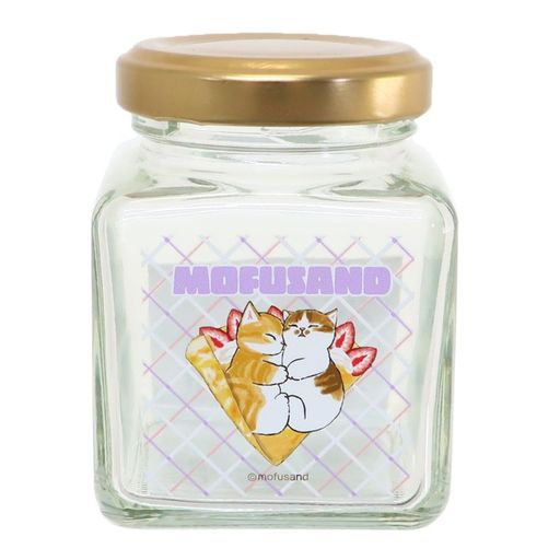 サイズ:約H65xW50xD50mm以内 重さ:約105g 材質:ガラス、鉄 原産国:日本 アクセサリーや袋入りお菓子などを入れるのにぴったりな、かわいい保存容器です!