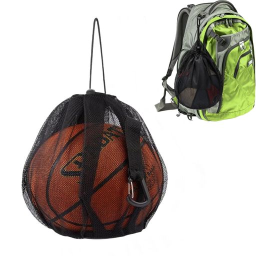 サイズ詳細:ボールバッグ収納直径約25.4CM、高さ約30.5CM、容量約16L、様々なスポーツボールを収納することができます 高品質素材:ボールバッグは通気性の良いオックスフォードネットで作られており、底部はナイロン生地でできていて、耐久...