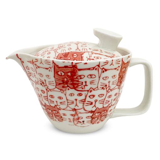 材質:磁器(食器洗い機使用可能、食器乾燥機使用可能)、電子レンジ:本体のみ電子レンジ対応茶こし不可 サイズ(約):径10x注ぎ口~取っ手14.5x高さ9.5cm 容量(約):240ml おしゃれな器で有名な波佐見焼の急須です。本体底面すれす...