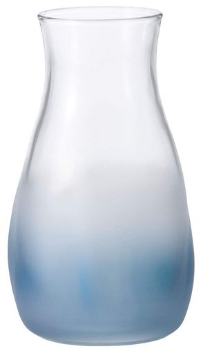 材質:ソーダガラス [サイズ]約最大径7.7x口5x高さ12.9cm/[重量]約190g 生産国:日本 陶器の温もり溢れる質感をガラスで表現したTebineriシリーズの花瓶 柔らかなフォルムの花瓶は植物との相性が良く、癒しのひとときをご提...