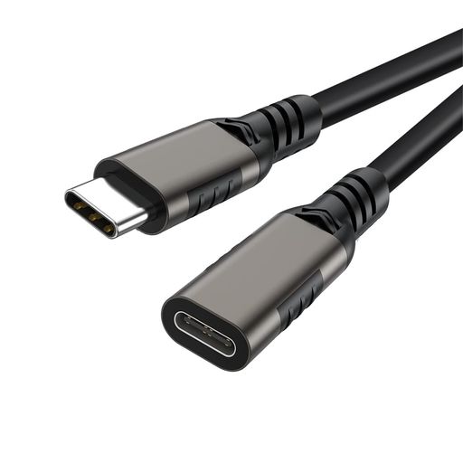 【超高速20Gbpsデータ転送】既存のUSB-Cケーブルを延長しながら、USB 3.2 Gen2規格に対応した超高速データ通信を実現。理論値最大20Gbpsの通信速度をサポートし、大容量ファイルの転送も素早く完了します。ゲームや動画編集など...