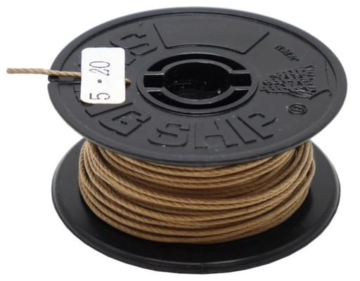 ホビー用素材 1.2mm径/20m 素材:綿 帆船模型等をより高い仕上がりに引き上げる素材