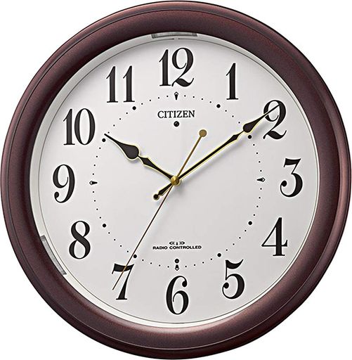 サイズ:φ31.3x5.0cm 使用電源:アルカリ単3形x6本(別売) 秒針:ステップ秒針(暗所自動停止機能付き) ムーブメント:電波時計 ライト:暗所自動点灯(オートライト機能) 素材・材質:プラスチック枠/ガラス風防