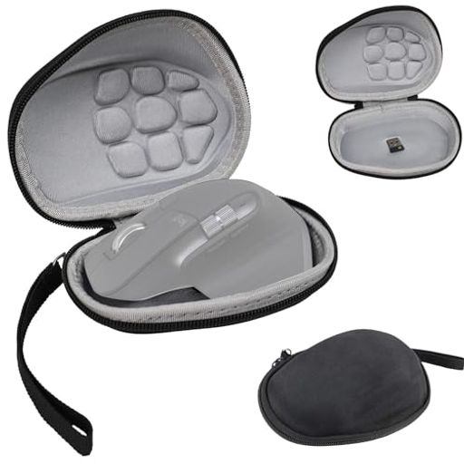 🖱️【マウスケース】LogitechMXMaster4・Master3S・Master3・Master2/Master初代アドバンスドワイヤレスマウスと互換性ある収納ケース保護ケース。(LogitechMX2300/MX22...