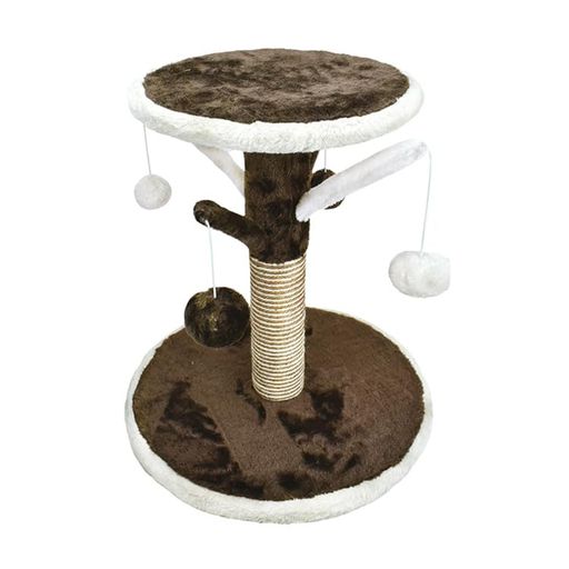 スクラッチ ポンポン付きミニタワー