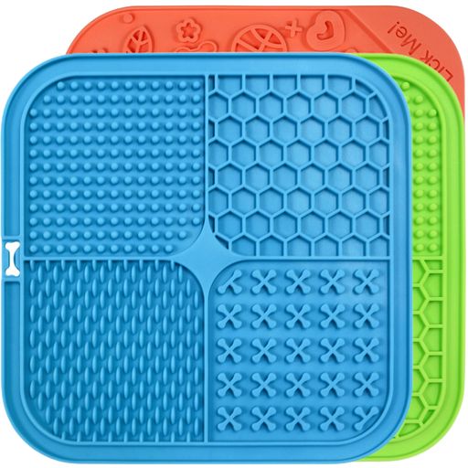 インドア SlowFeederDogLickingMa-犬用舐めマットは、犬のフィーダーを助けるだけでなく、ペットの舌をきれいにし、歯の健康を促進し、効果的にデンタルケアを提供し、健康的な消化を促進します。犬の舐めマットは、スローフィーダー...